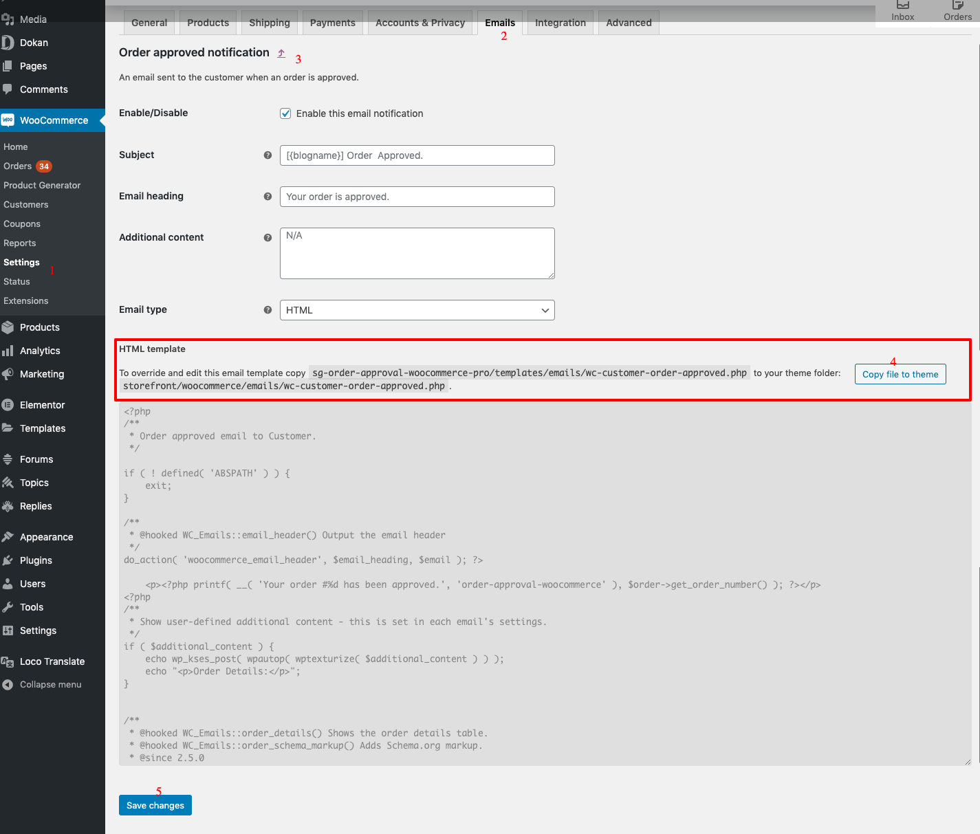 Order Approval Woocommerce Plugin By Sevengits
