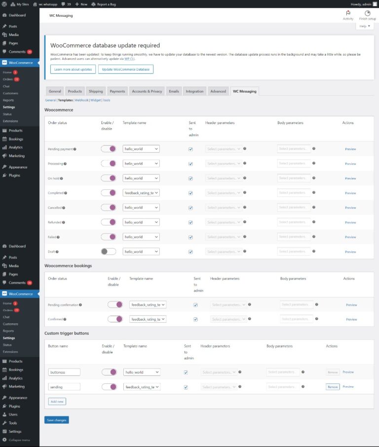 WC Messaging Pro- Whatsapp Business Api Woocommerce -one Of The Best Plugin To Integrate ...