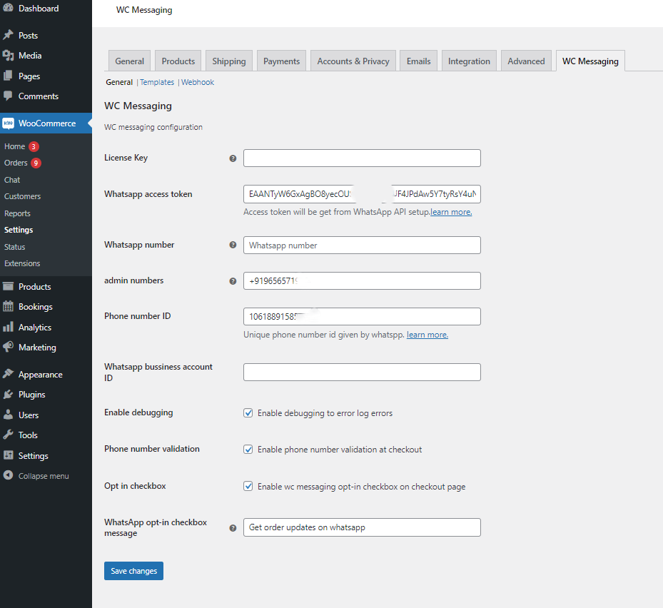 WC Messaging-woocommerce Whatsapp - One The Top Whatsapp For Woocommerce Plugin - By Sevengits ...