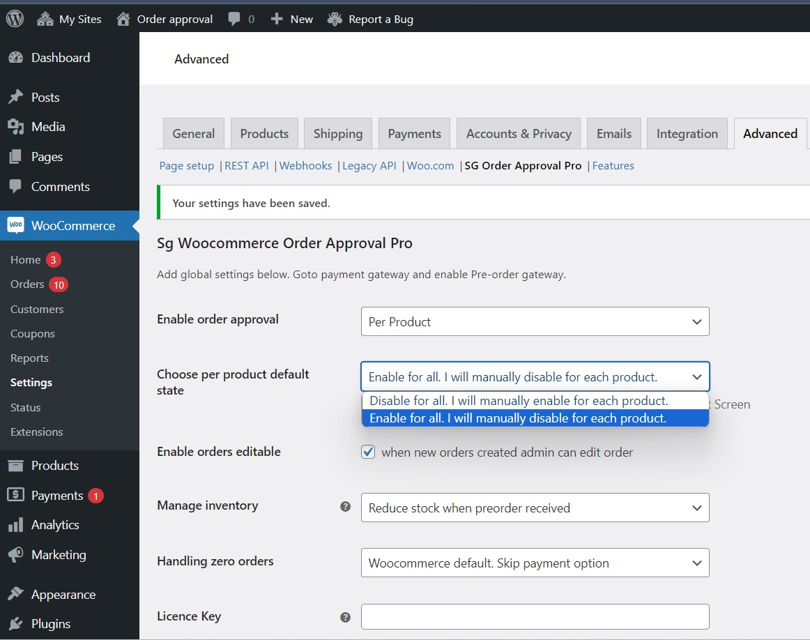 Order Approval Woocommerce - Best Preorder Plugin By Sevengits