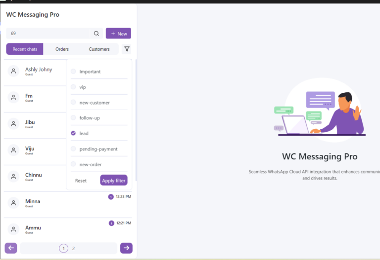 WC Messaging-woocommerce Whatsapp - One The Top Whatsapp For Woocommerce Plugin - By Sevengits ...