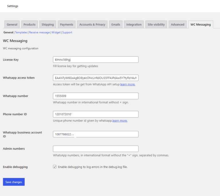 WC Messaging-woocommerce Whatsapp - One The Top Whatsapp For Woocommerce Plugin - By Sevengits ...
